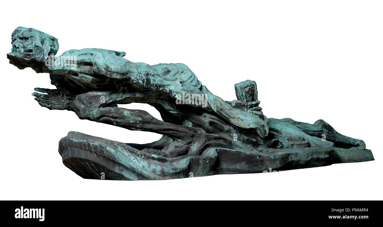 The Shadow. Museum: Statens Museum for Kunst, Copenhagen Stock Photo ...