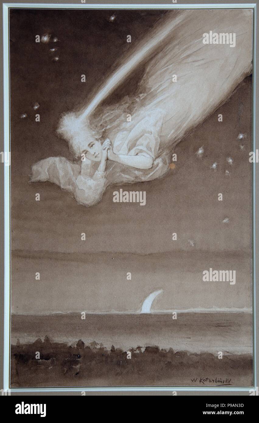 Falling Star. Museum: PRIVATE COLLECTION Stock Photo - Alamy