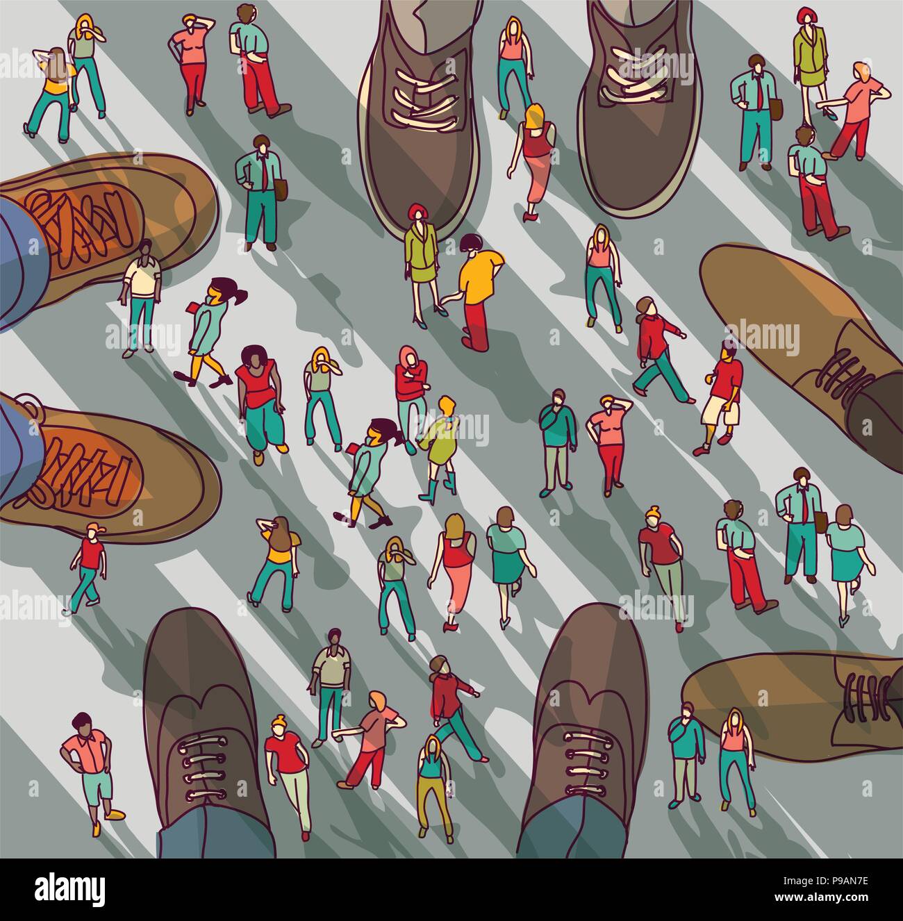 Small business concept work Stock Vector Images - Alamy