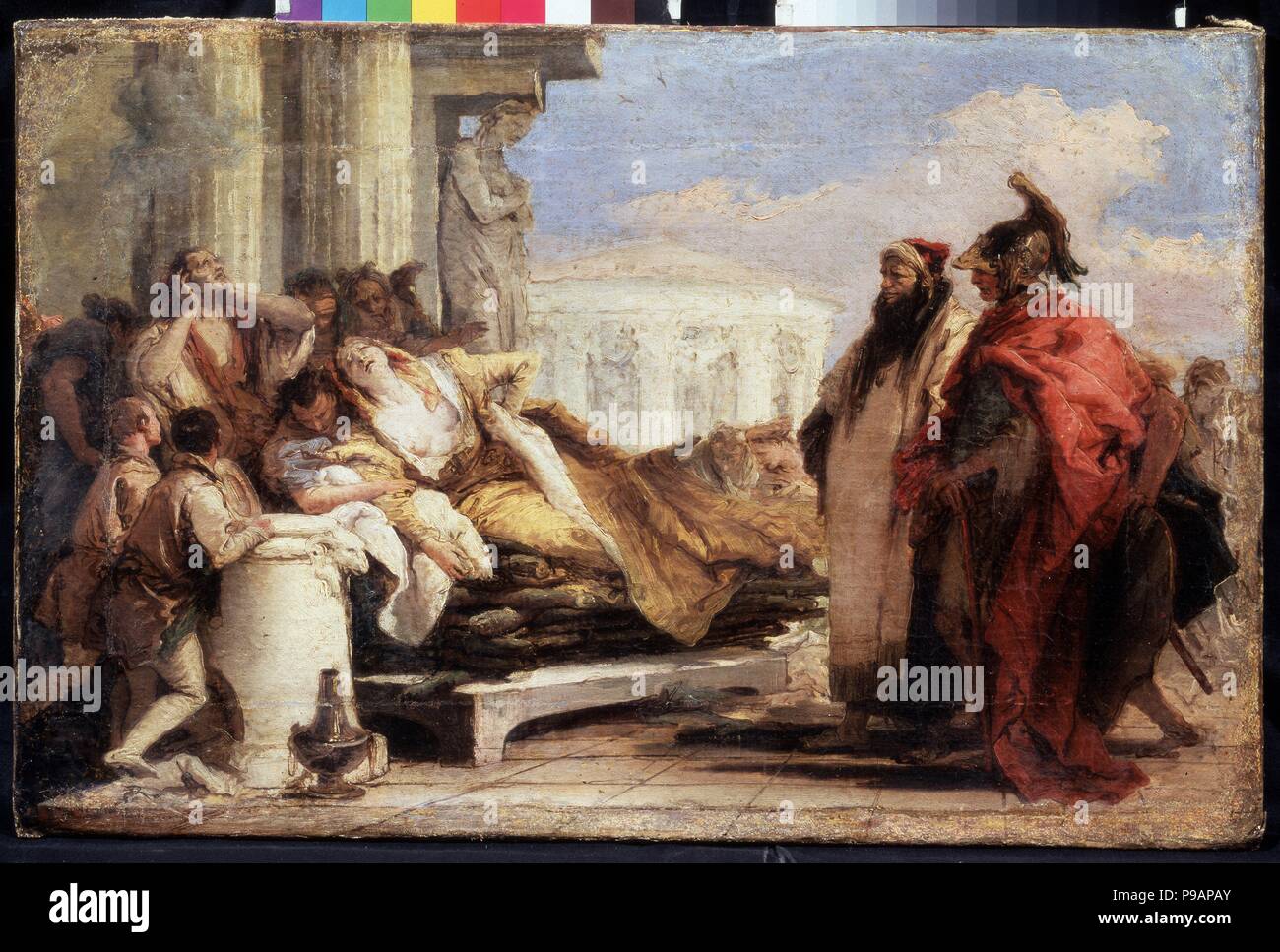 The Death of Dido. Museum: State A. Pushkin Museum of Fine Arts, Moscow ...