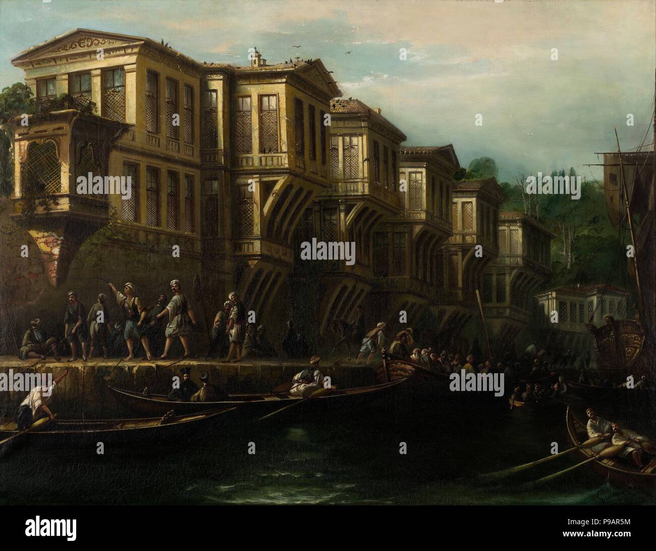 Said Pasha Waterfront Mansion. Museum: Pera Museum, Istanbul Stock ...