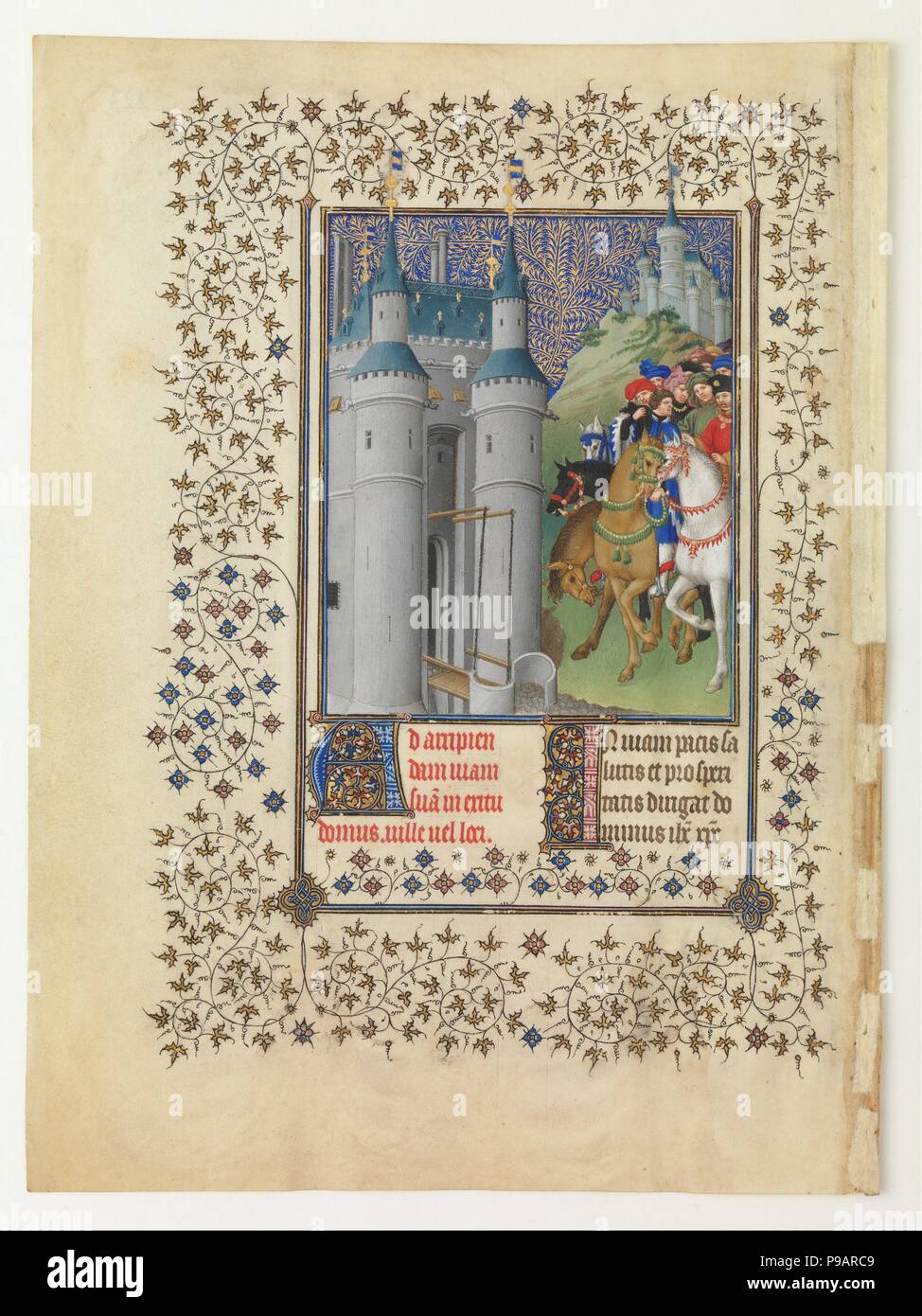 Medieval gardens manuscript hi-res stock photography and images - Alamy