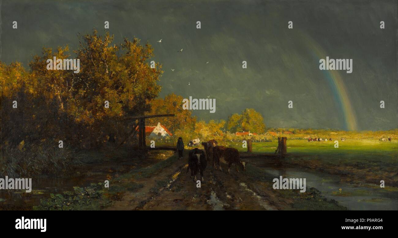 Rainbow. Museum: Gemeentemuseum Den Haag Stock Photo - Alamy
