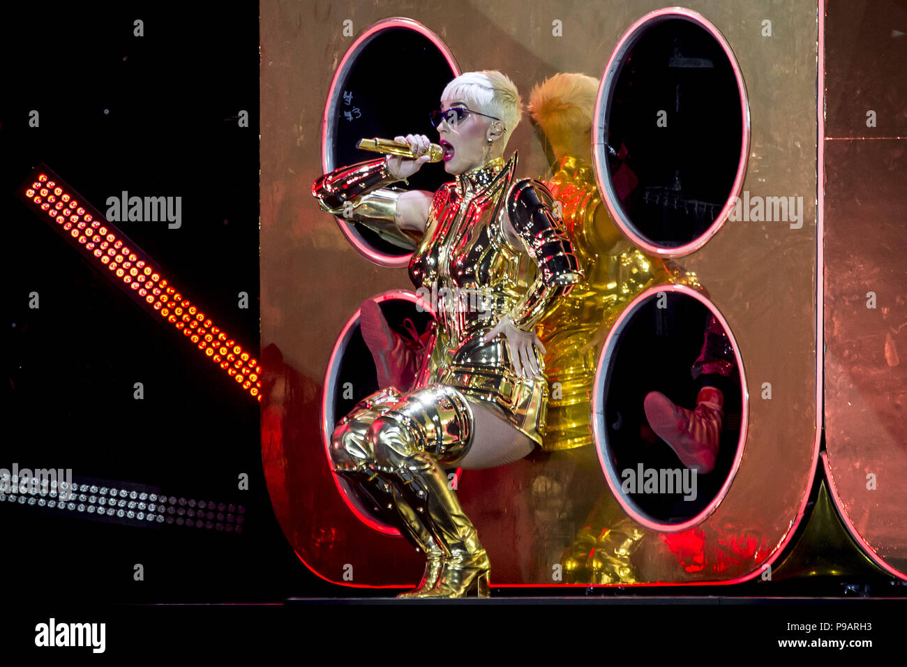 Katy Perry performs at The O2 Arena for Witness: The Tour Featuring ...