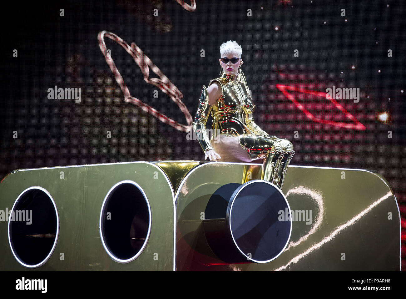 Katy Perry performs at The O2 Arena for Witness: The Tour Featuring ...
