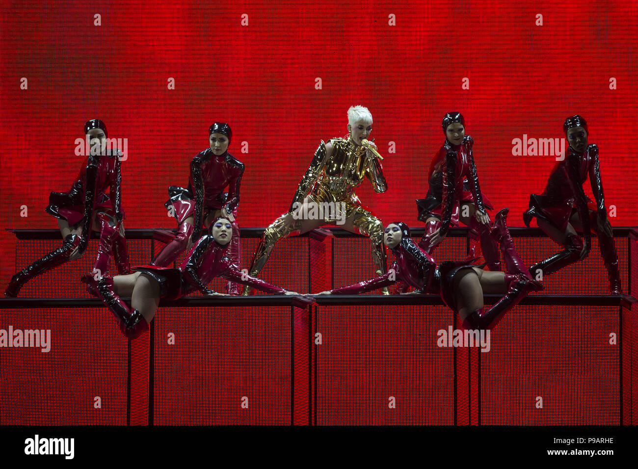 Katy Perry performs at The O2 Arena for Witness: The Tour Featuring ...