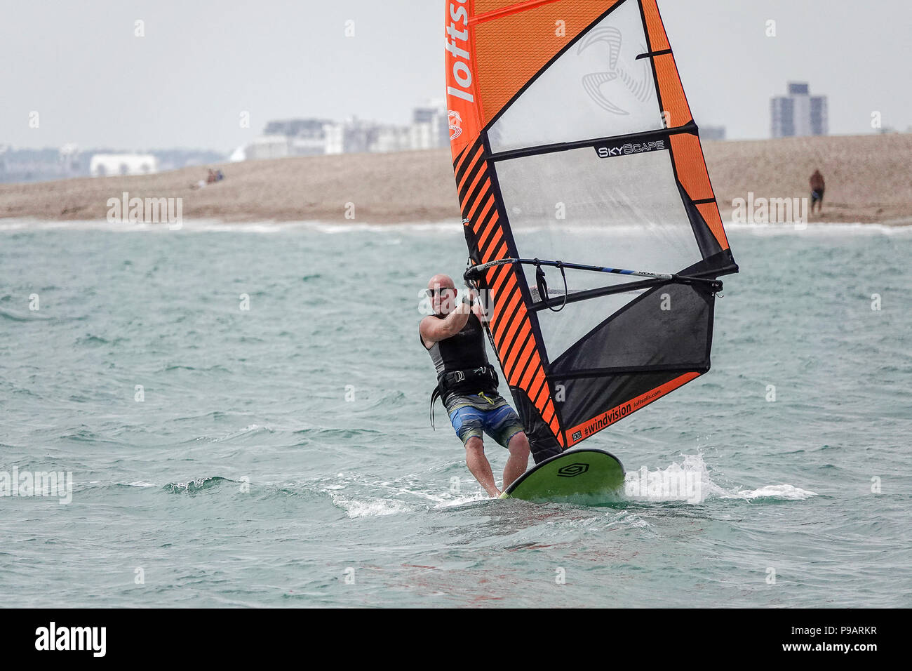 Hydrofoil windsurfer hi-res stock photography and images - Alamy