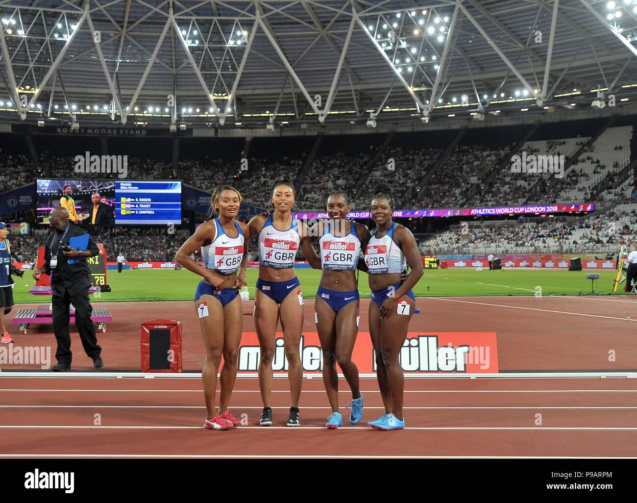 British olympic relay team hi-res stock photography and images - Alamy