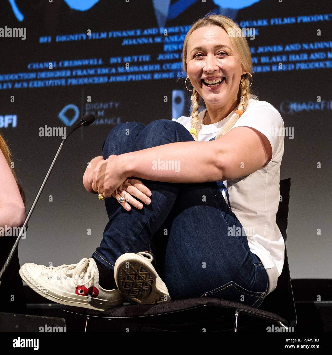 London, UK. 16th July 2018. Pin Cushion write and director Deborah ...