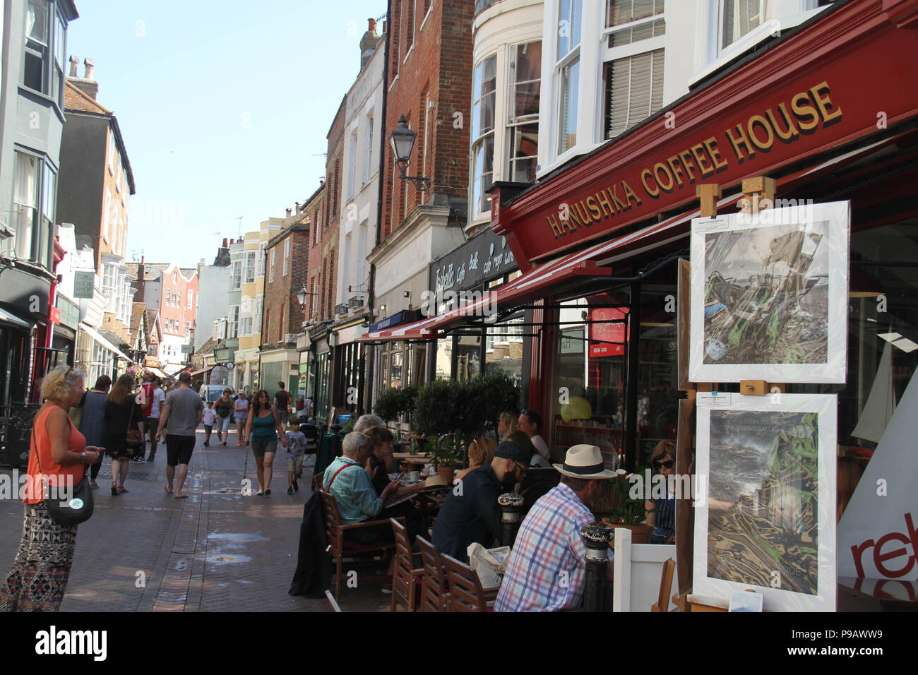 George street in hastings old hi-res stock photography and images - Alamy