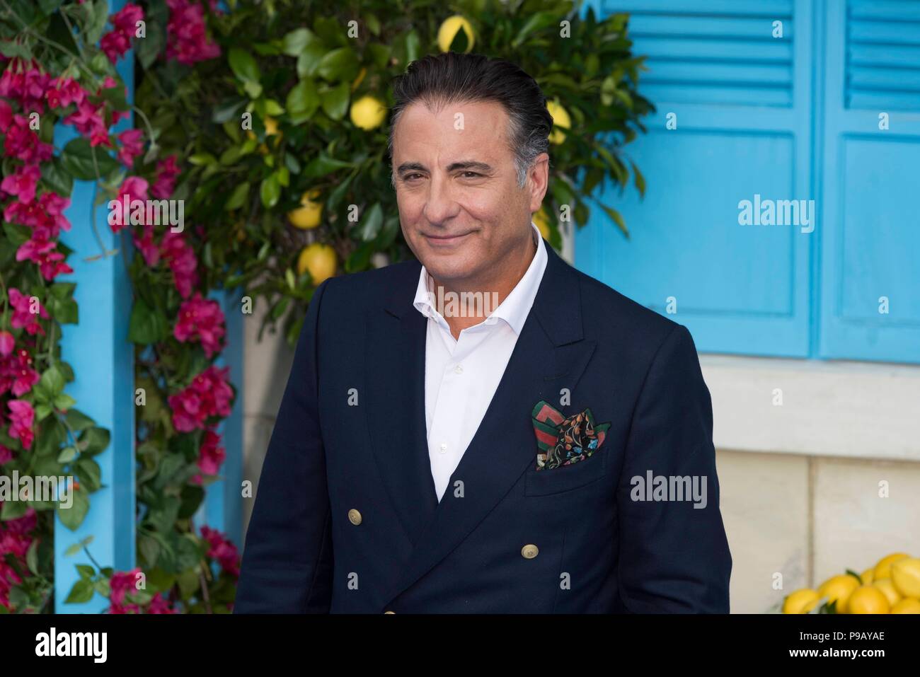 London, UK. 16th July, 2018. Andy Garcia attends Mamma Mia! Here We Go ...