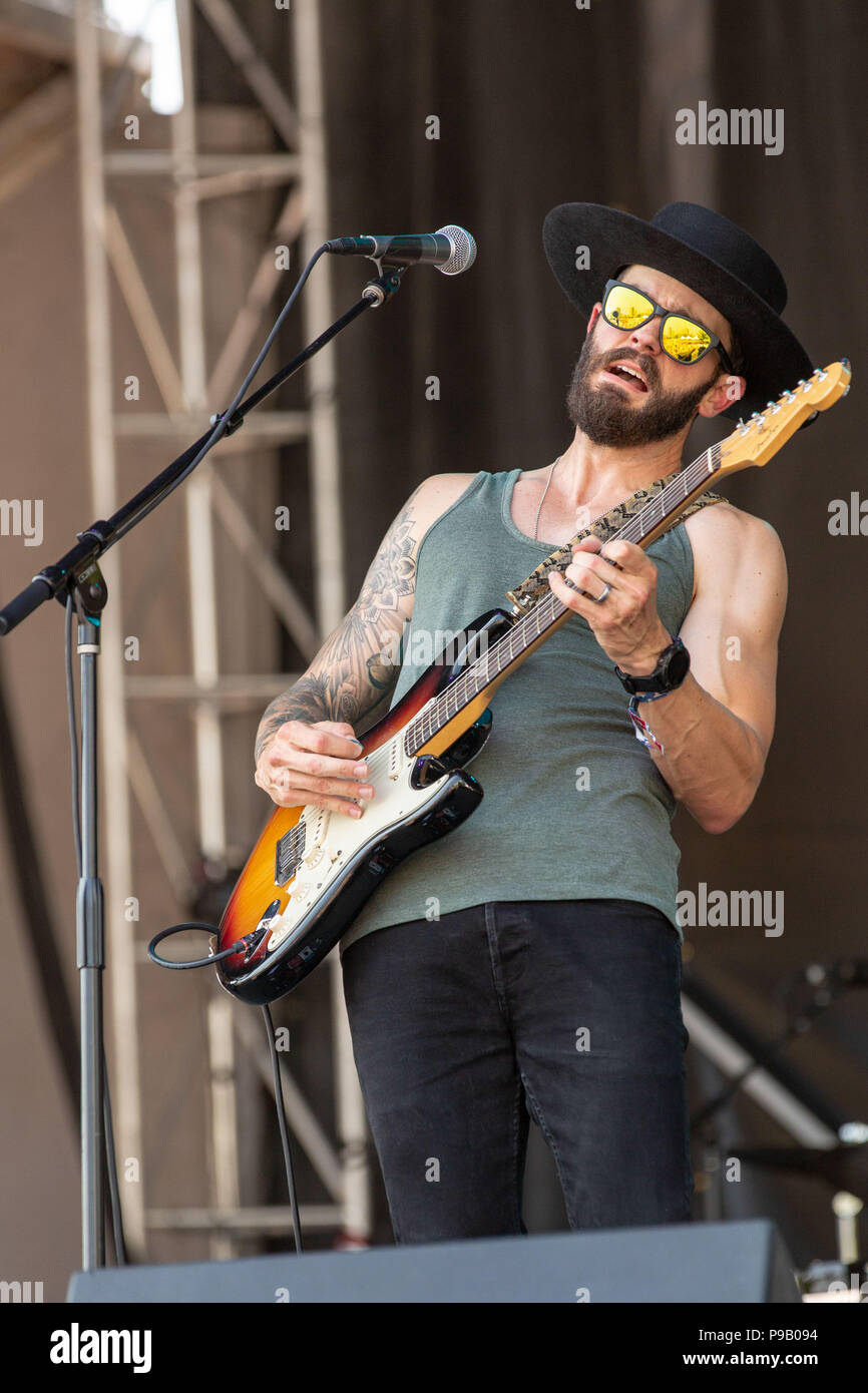 Chicago, Illinois, USA. 13th July, 2018. RYAN KINDER during the annual ...