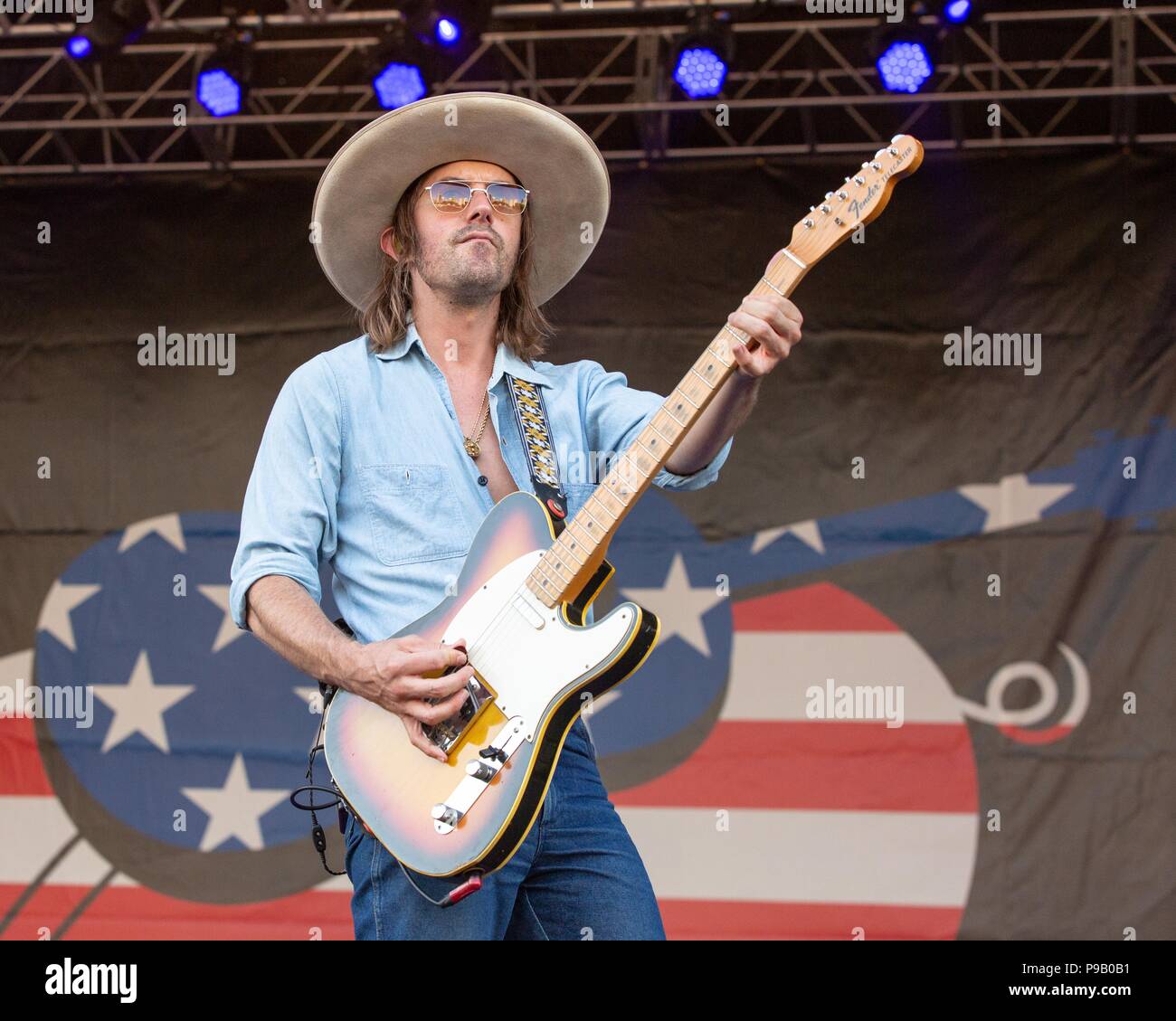 Chicago, Illinois, USA. 13th July, 2018. JESS CARSON of Midland during ...