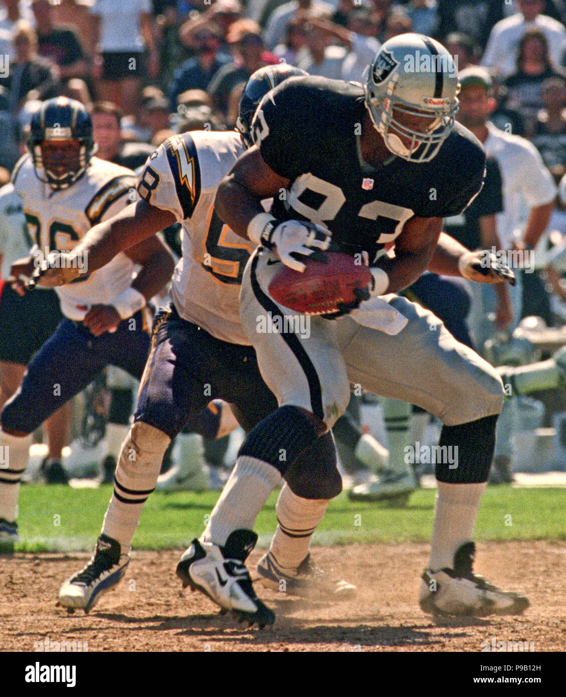 Oakland, California, USA. 22nd Sep, 1996. Oakland Raiders vs. San Diego ...