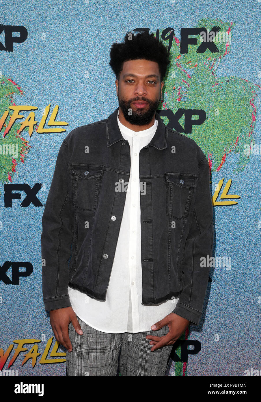 LOS ANGELES, CA - JULY 16: Deray Davis, at the Premiere Of FX's ...