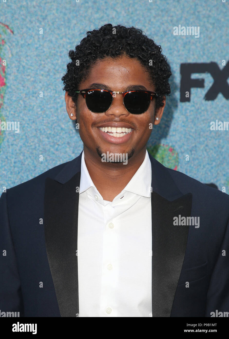 LOS ANGELES, CA - JULY 16: Isaiah John, at the Premiere Of FX's ...