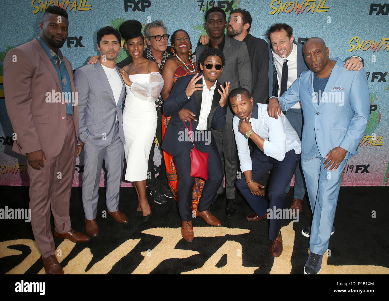 Los Angeles, Ca, USA. 16th July, 2018. Cast, at the Premiere Of FX's ...