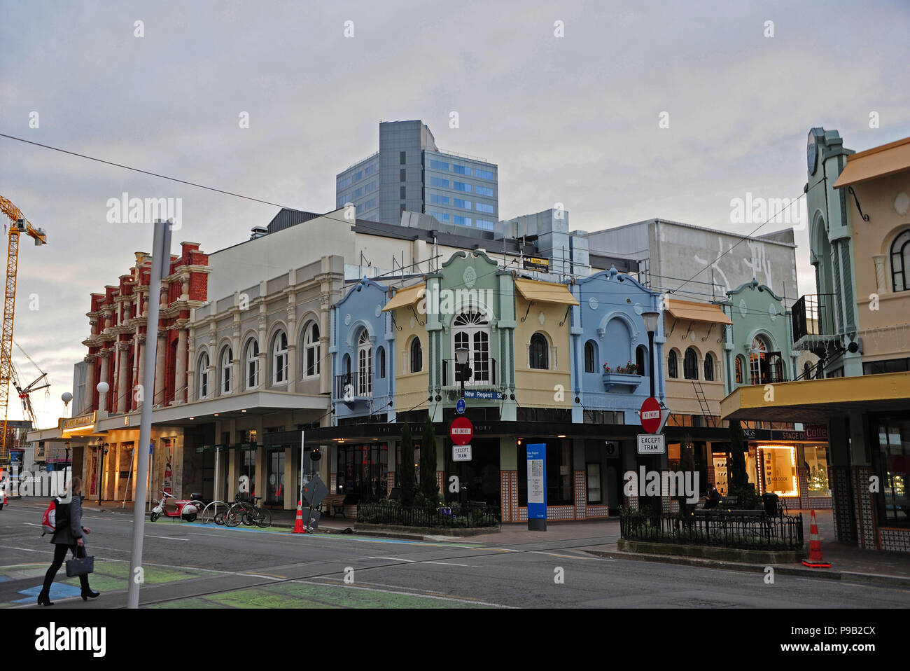 Christchurch colombo street hi-res stock photography and images - Alamy