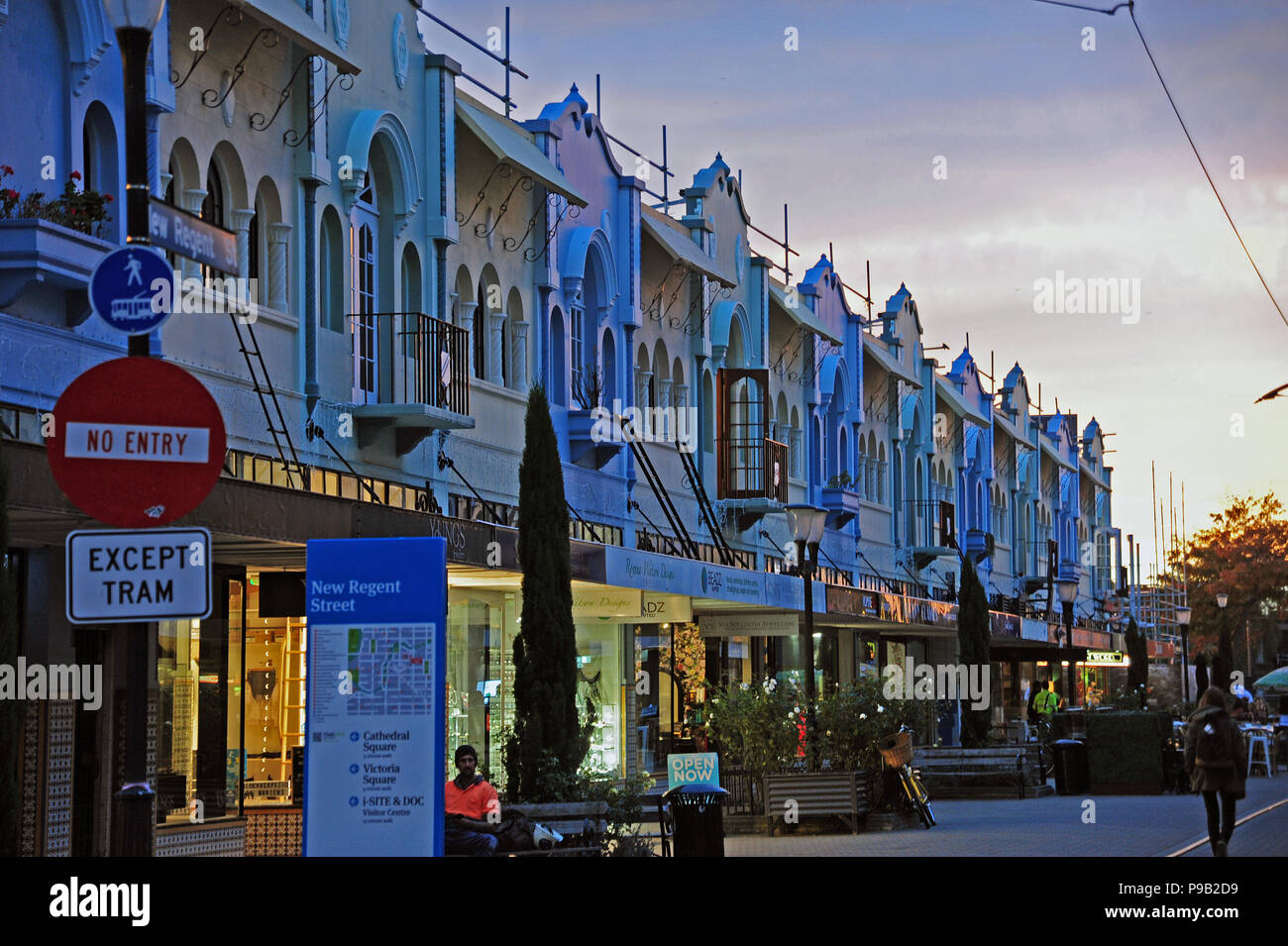 Christchurch colombo street hi-res stock photography and images - Alamy