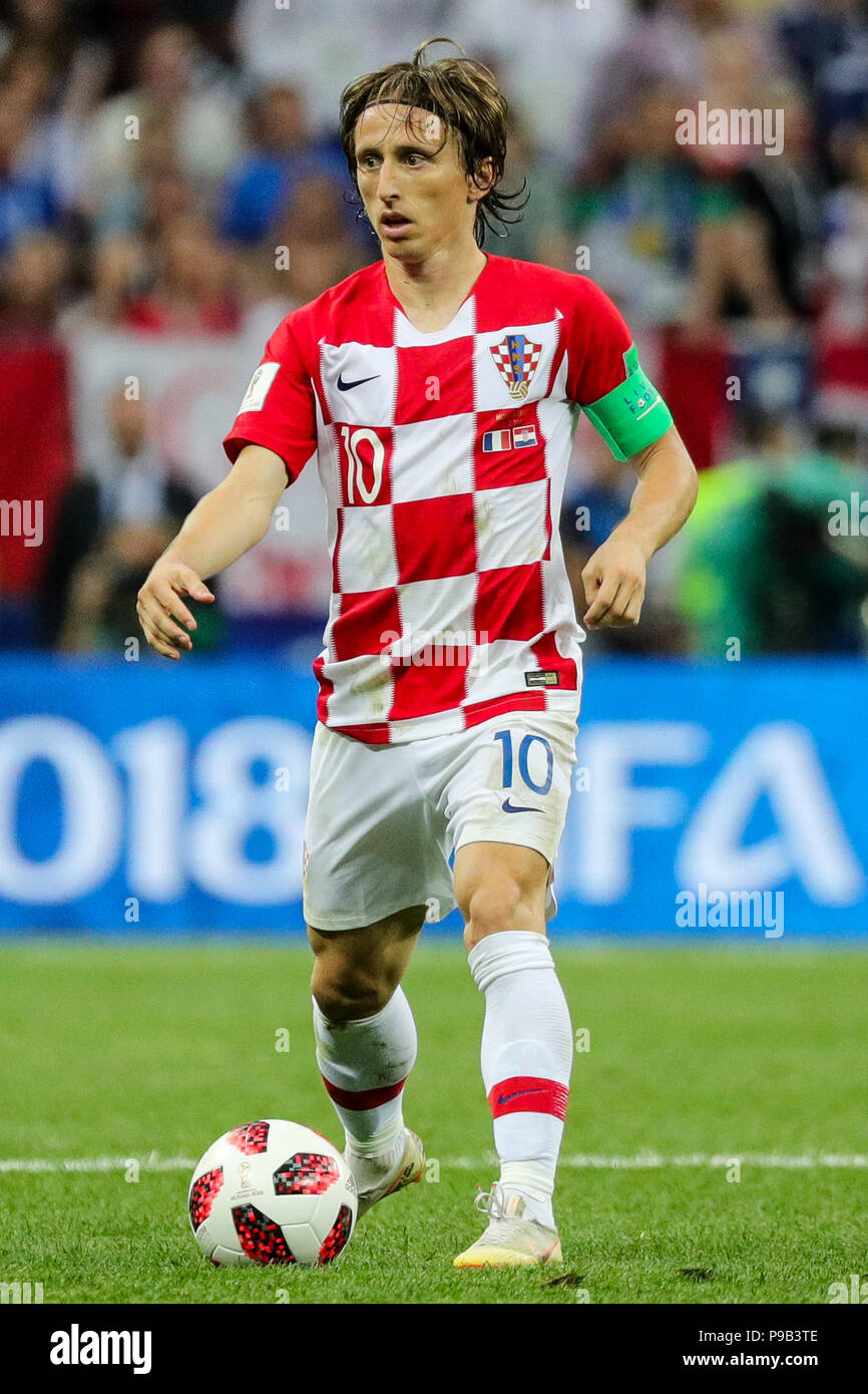 Moscow, Russia. 15th July, 2018. Soccer, World Cup, France vs Croatia ...