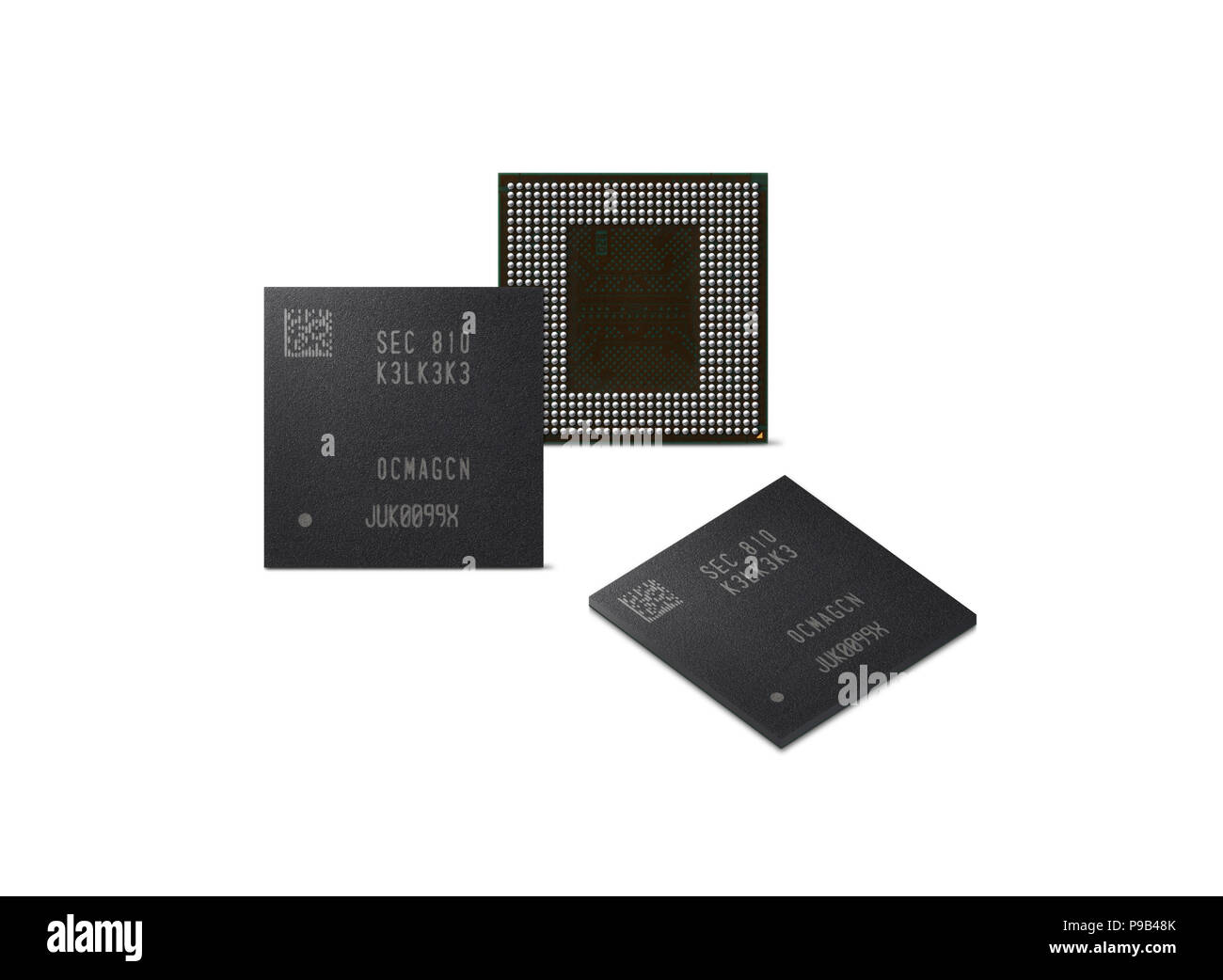 Samsung's new DRAM for 5G, AI Shown is Samsung Electronics Co.'s 10nm ...