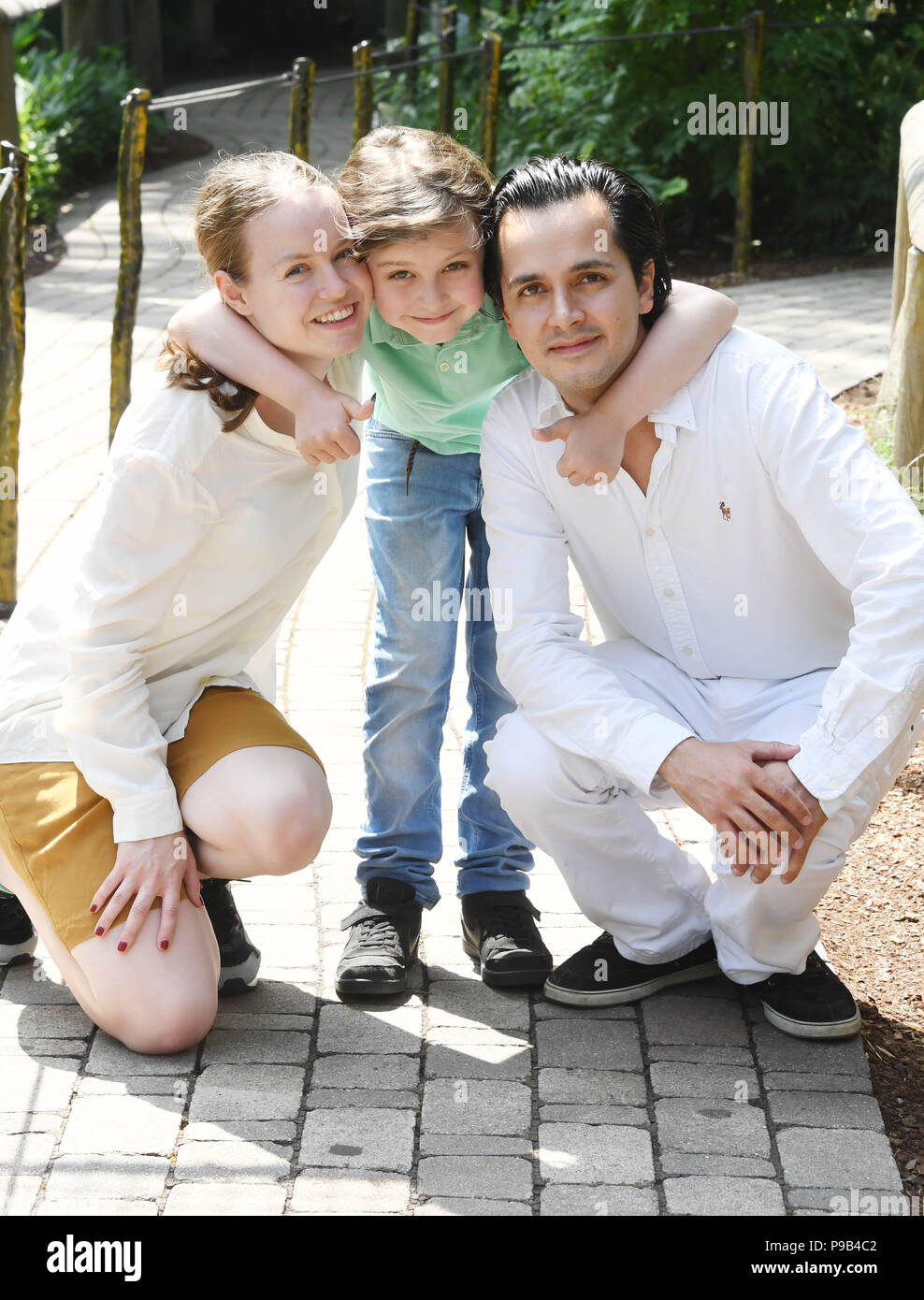 17 July 2018, Germany, Rust: The 8 year old 'turbo pupil' Laurent ...