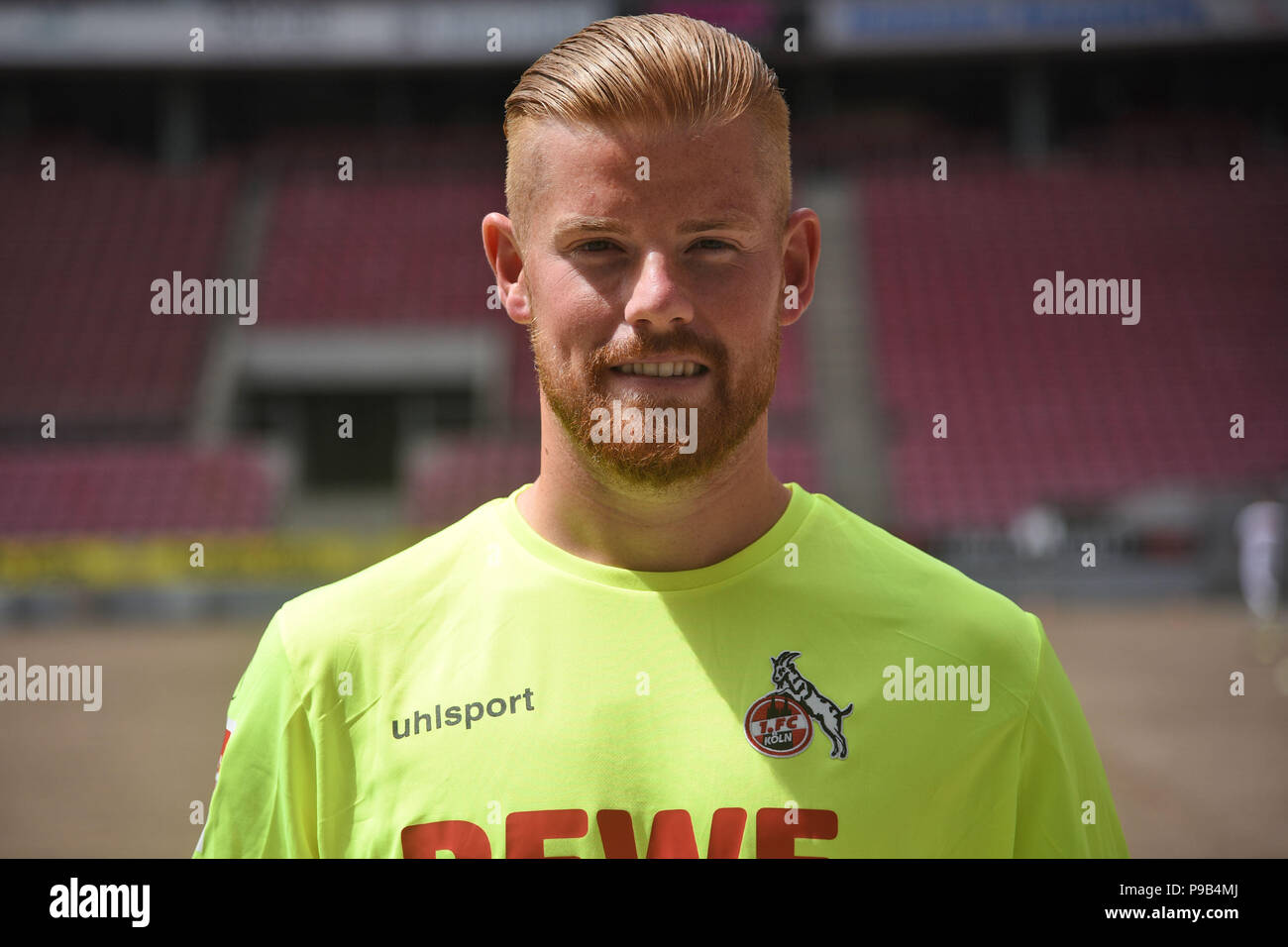 Cologne, Germany. 09th July, 2018. Second Bundesliga, photo shoot of 1 ... Cologne, Germany. 09th July, 2018. Second Bundesliga, photo shoot of 1 ...
