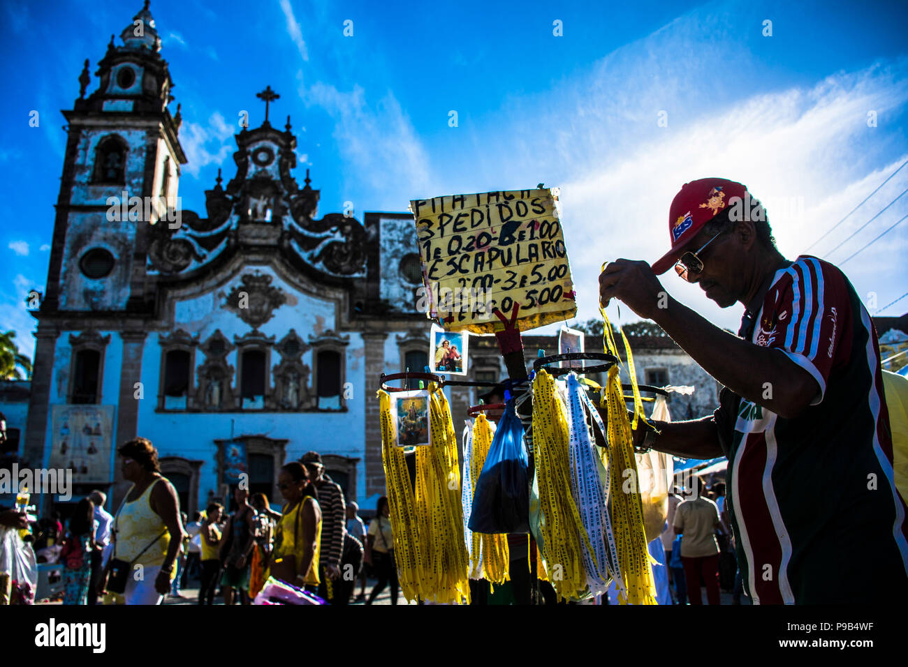 Recife, Brazil. 16th July, 2018. Celebrations during the Feast of Our ...