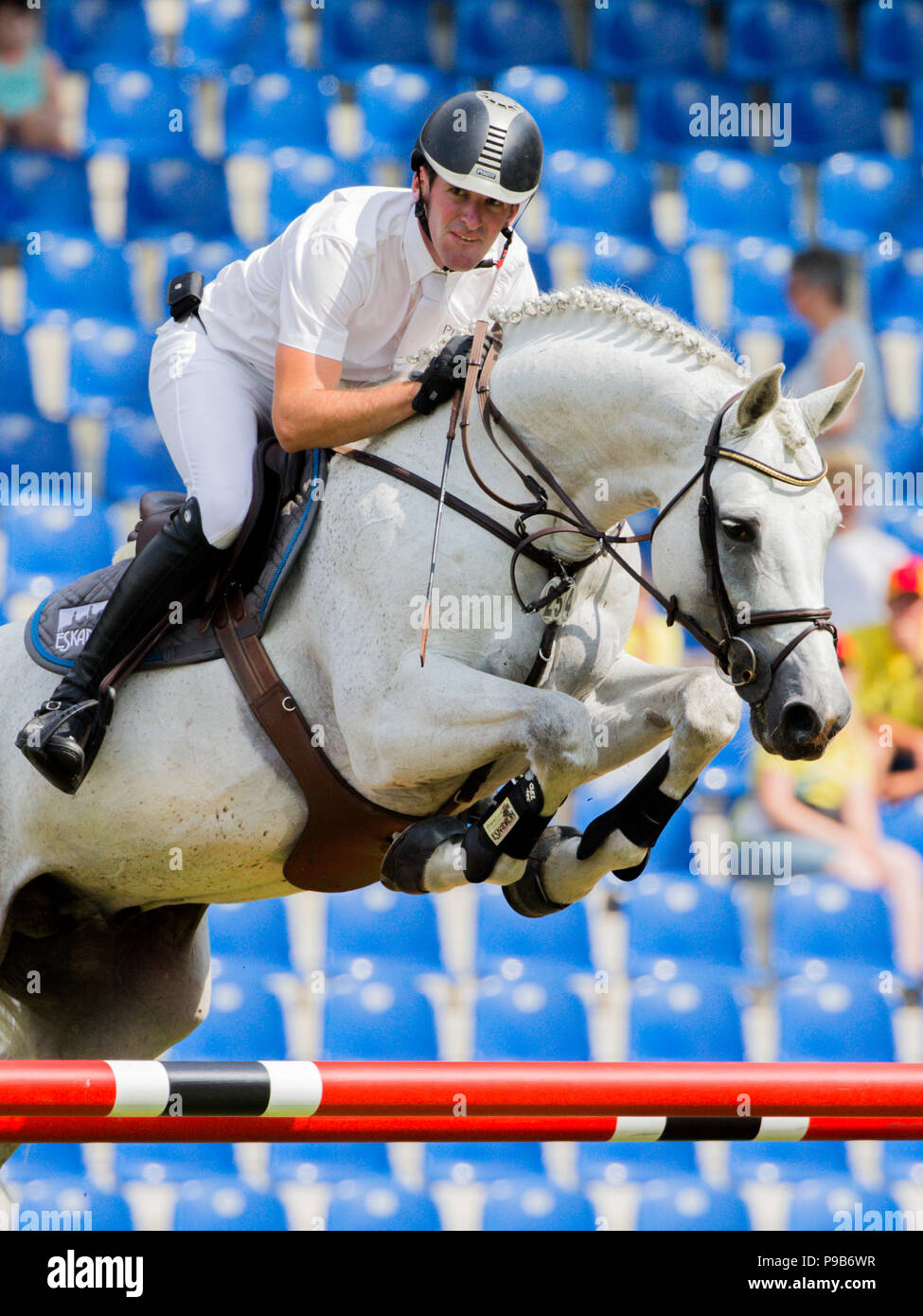 Aachen, Germany. 17th July, 2018. CHIO, equestrian, jumping. The German ...