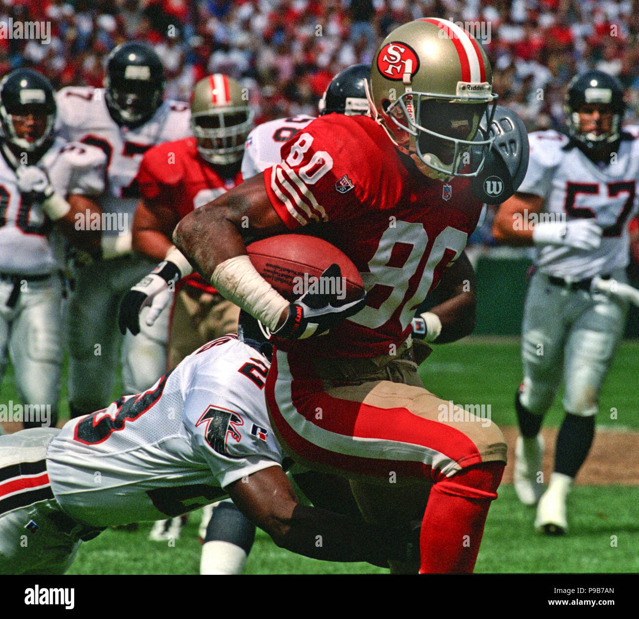 Jerry rice 1995 hi-res stock photography and images - Alamy