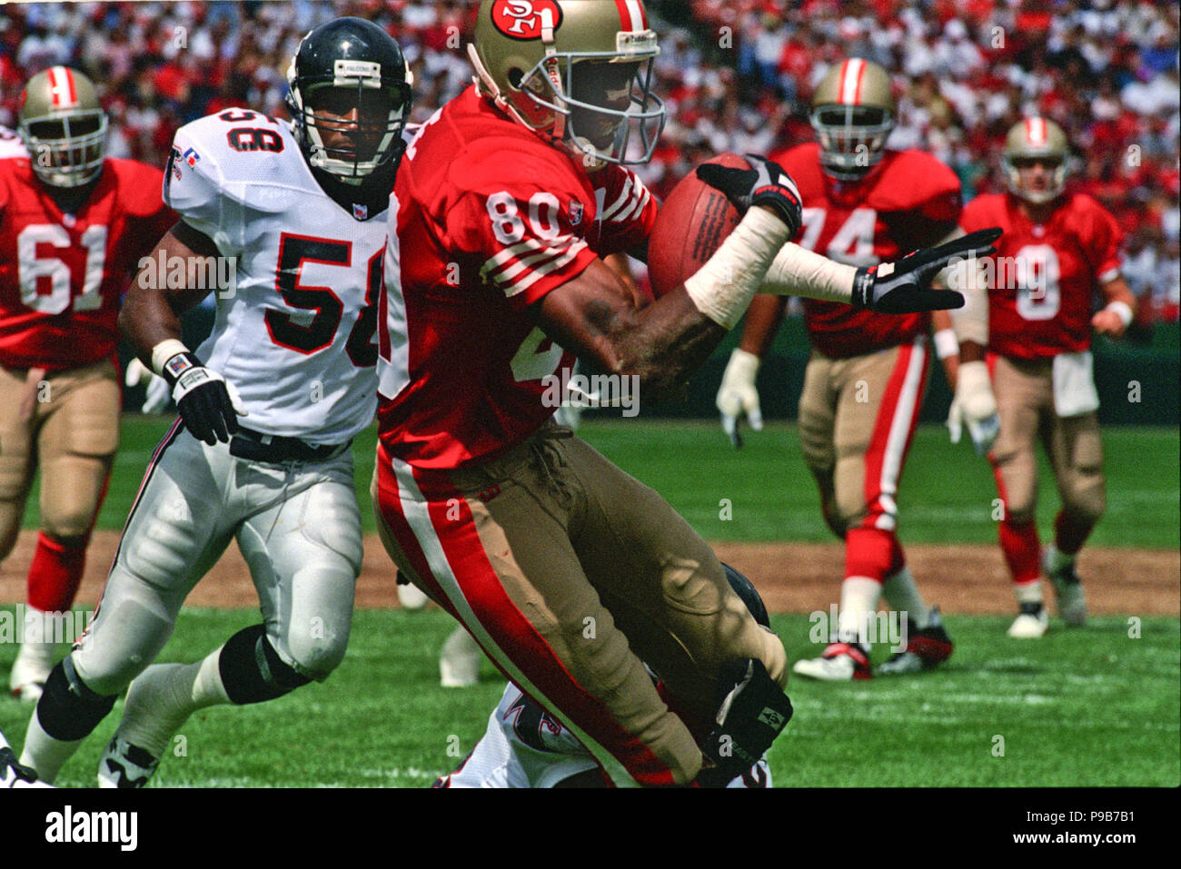 San Francisco, California, USA. 10th Sep, 1995. San Francisco 49ers vs ...
