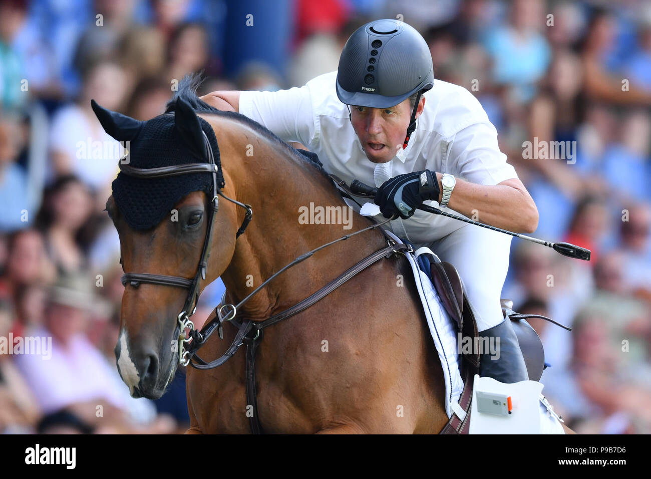 Aachen, Germany. 17th July, 2018. CHIO, equestrian, jumping. The German ...