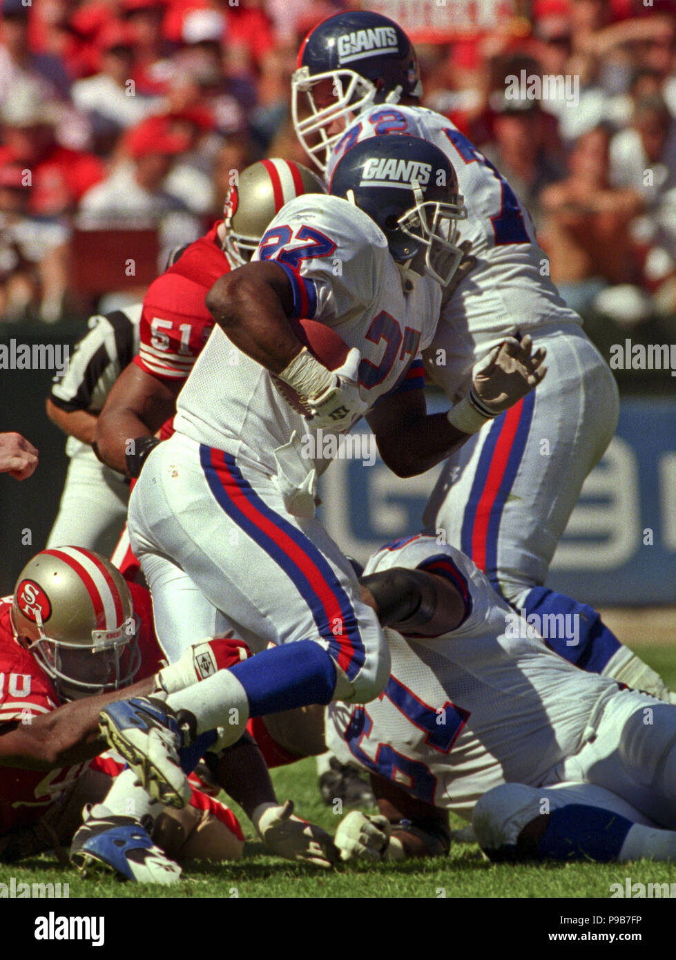 San Francisco, California, USA. 1st Oct, 1995. San Francisco 49ers vs ...