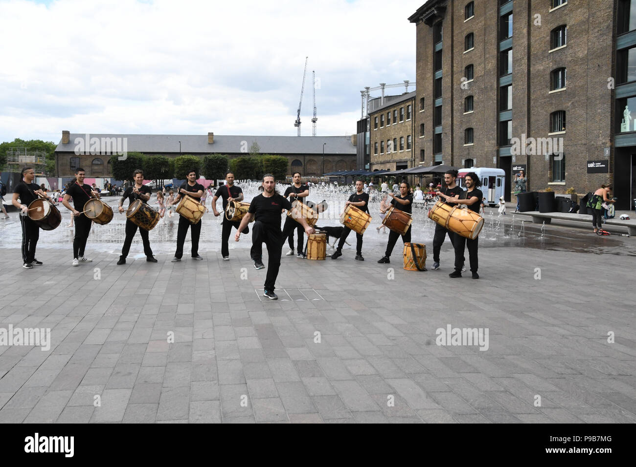 King Cross, London, UK. 17th July 2018. A taste of all-male Argentinian ...