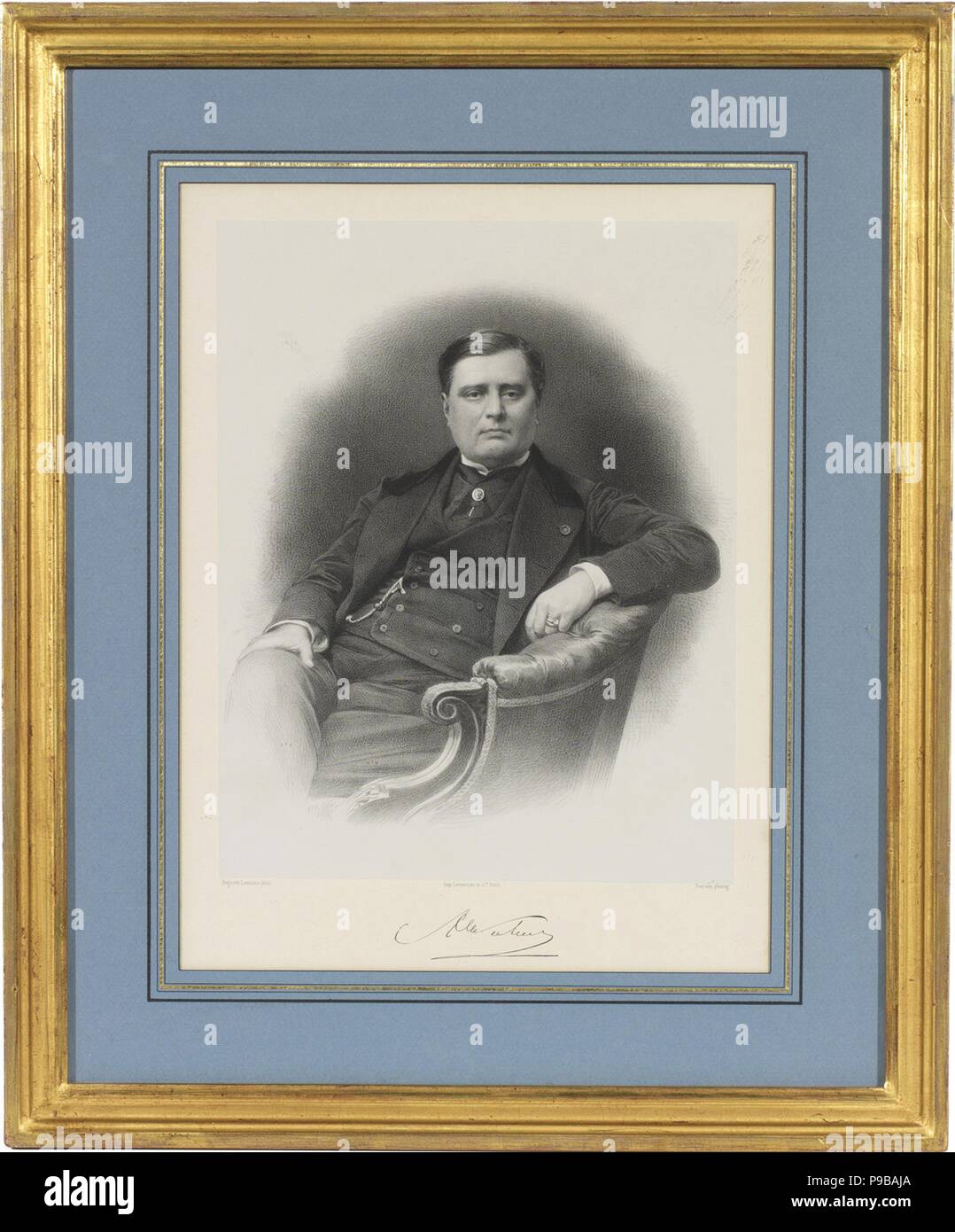 Portrait of Alexandre Florian Joseph, Count Colonna-Walewski (1810-1868 ...