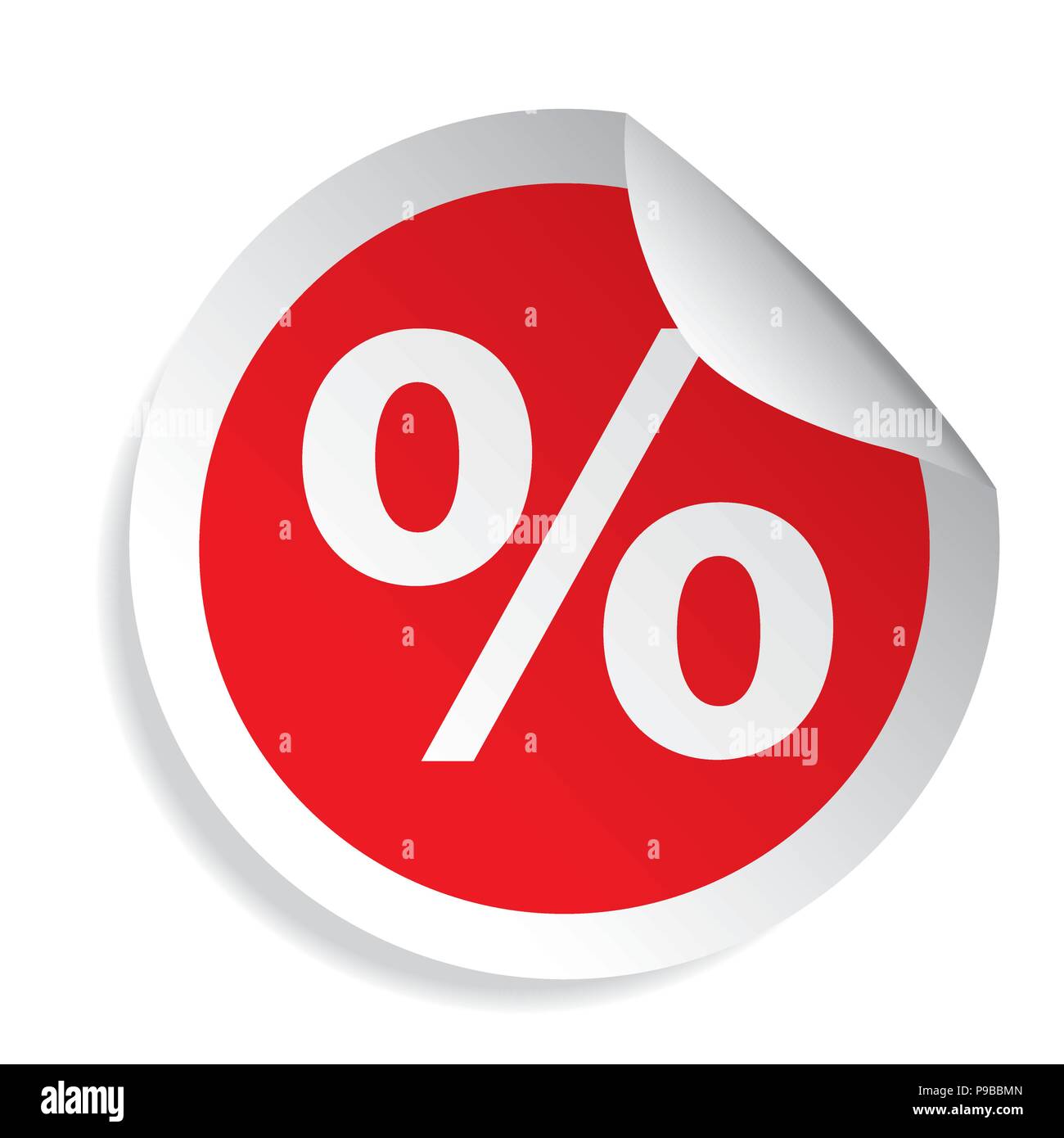 Percent sign - sale label vector Stock Vector Image & Art - Alamy