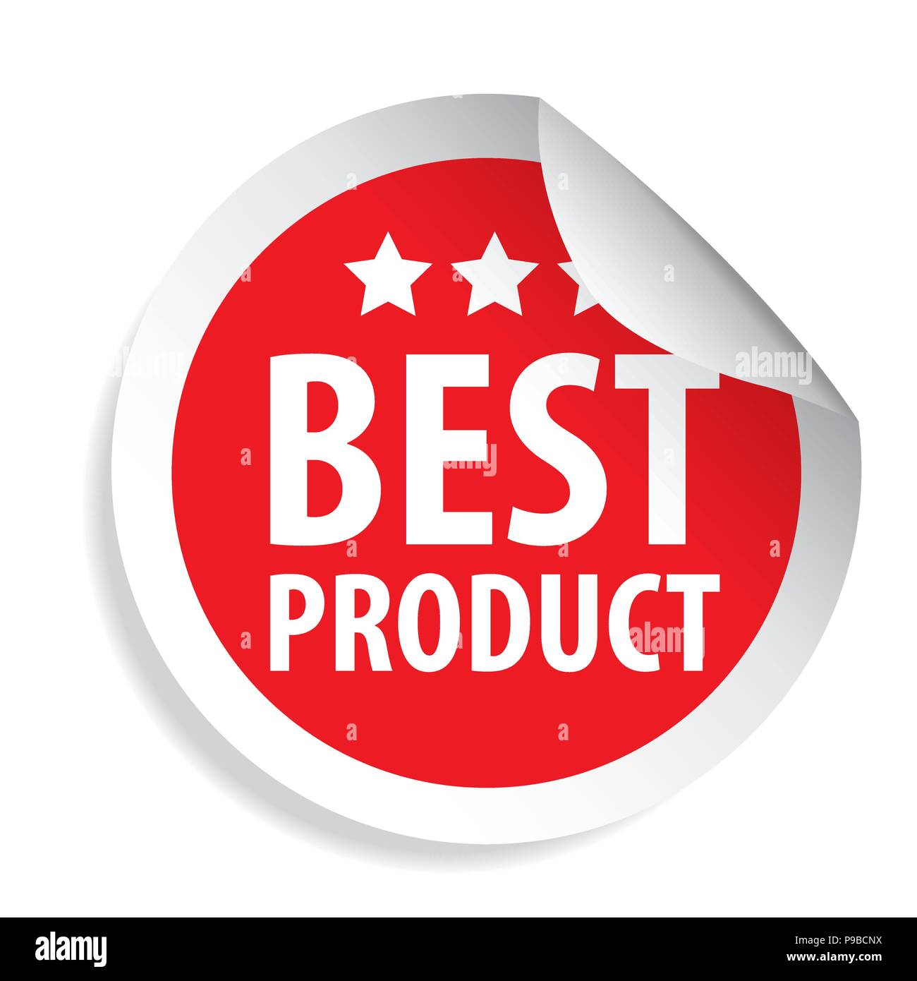 Best Product label sticker vector Stock Vector Image & Art - Alamy