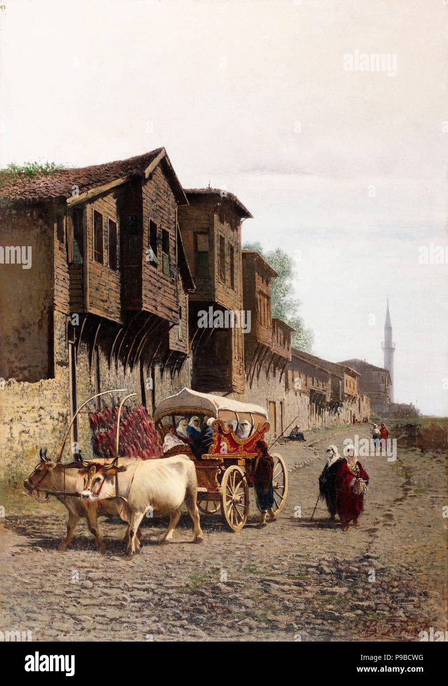 The "Kocu" Cart. Museum: Pera Museum, Istanbul Stock Photo - Alamy