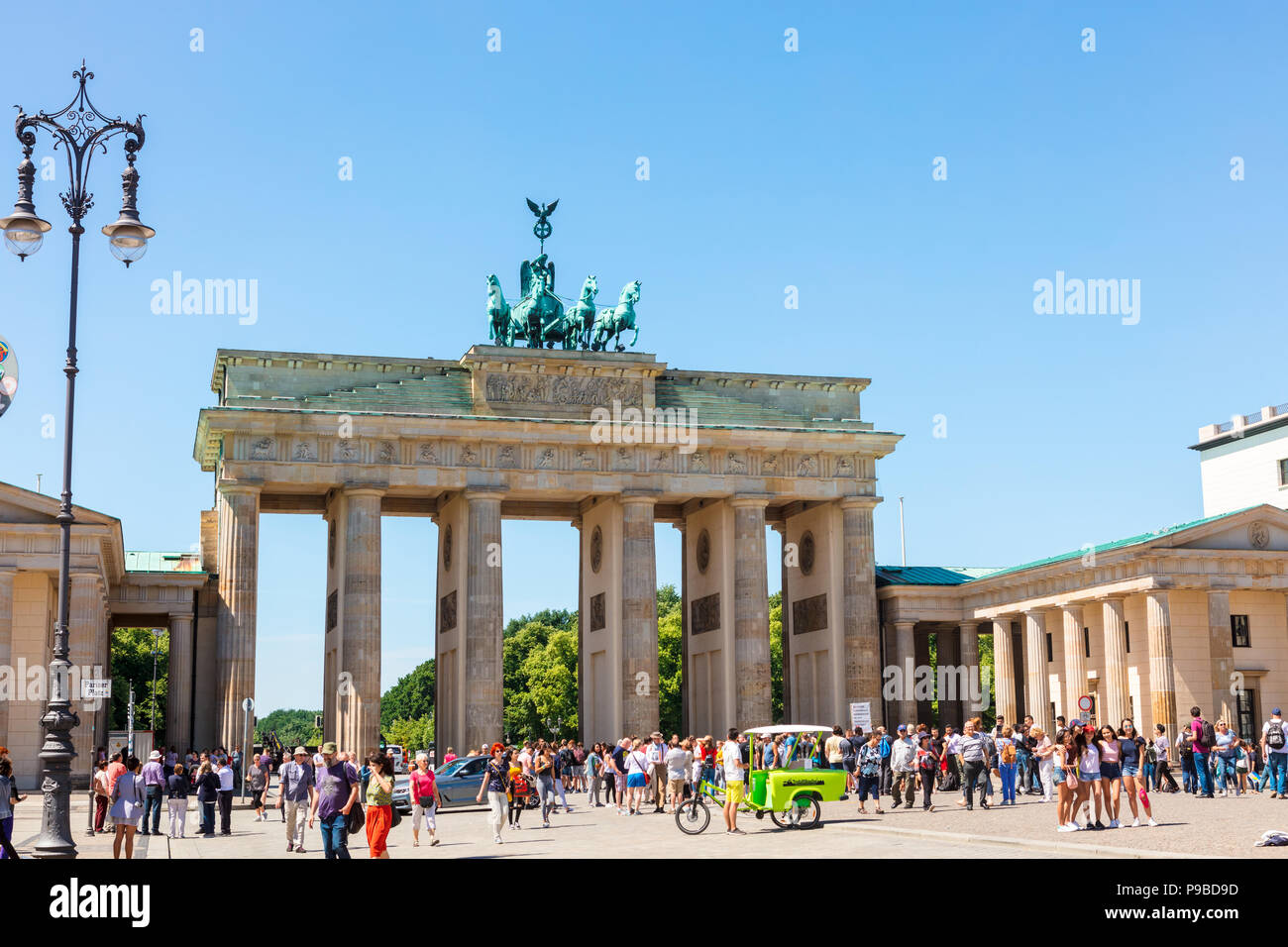 Brandenburger Tor is the most iconic landmark in Berlin Stock Photo - Alamy
