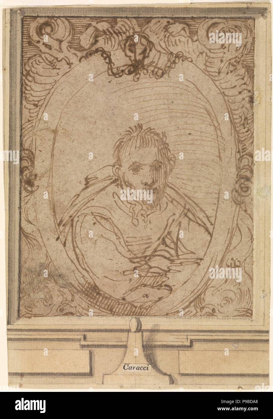 Self-portrait. Museum: J. Paul Getty Museum, Los Angeles Stock Photo ...