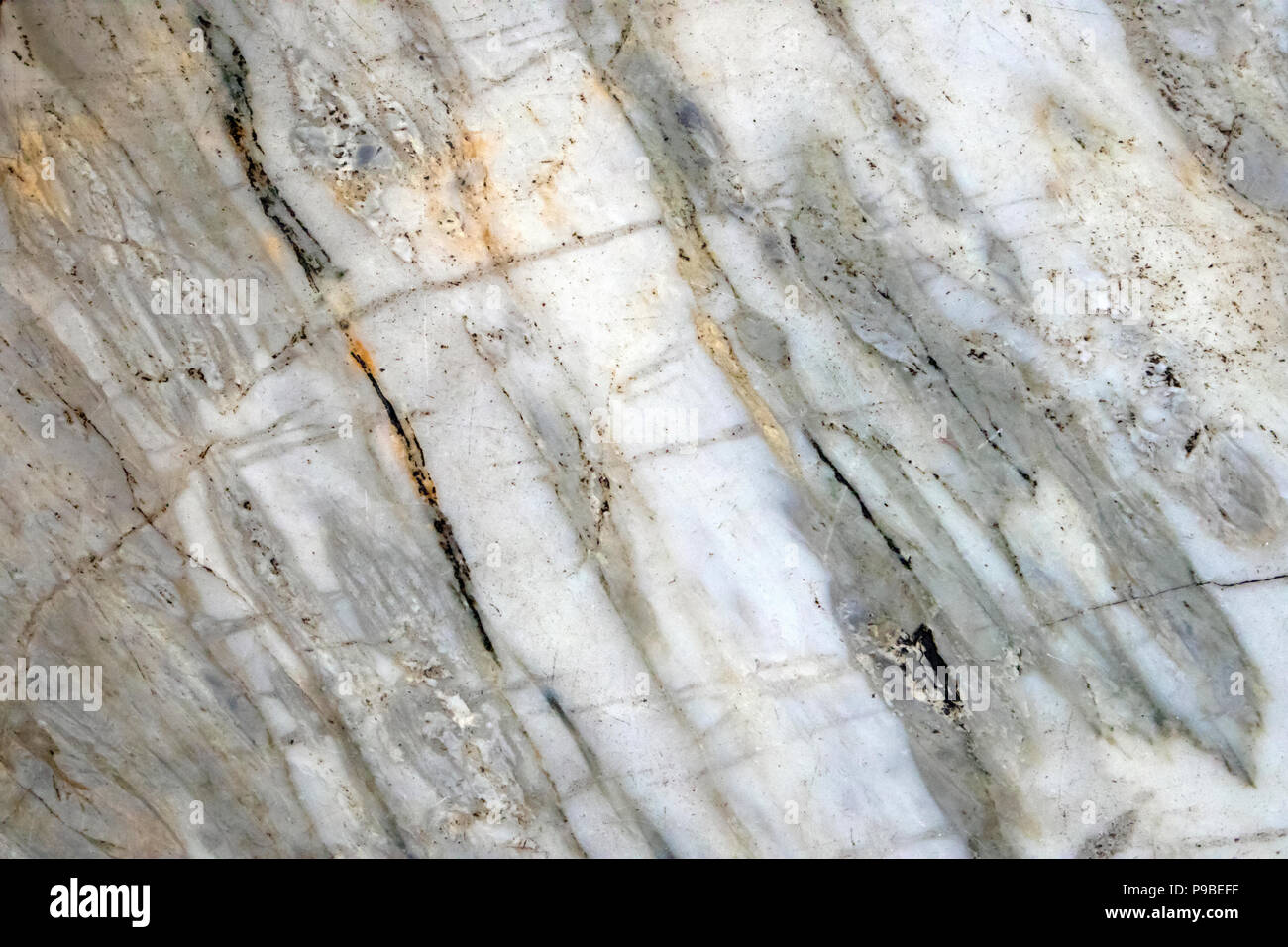 Multicolored layered marble texture with different veins, may be used ...