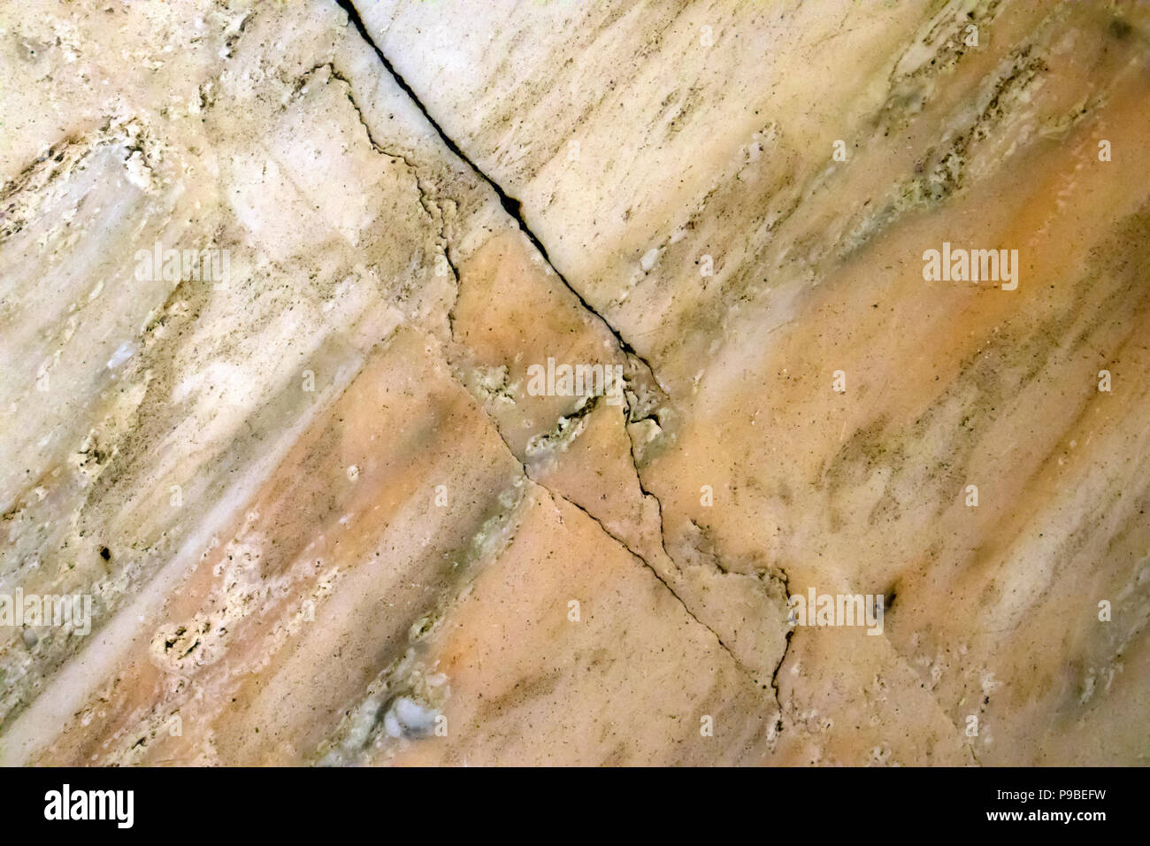 Multicolored layered marble texture with different veins, may be used ...