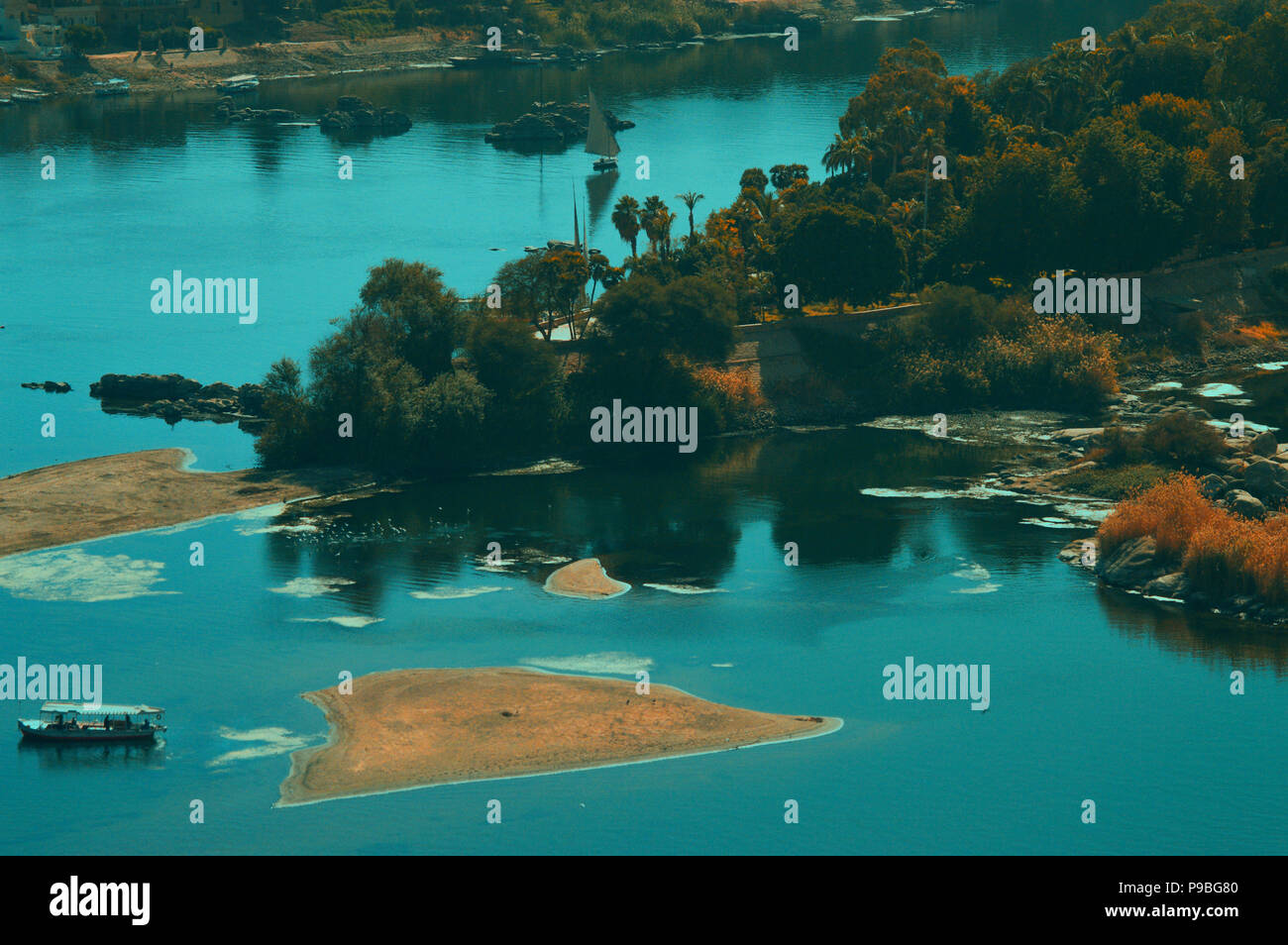 photo for aswan city in Egypt Stock Photo - Alamy