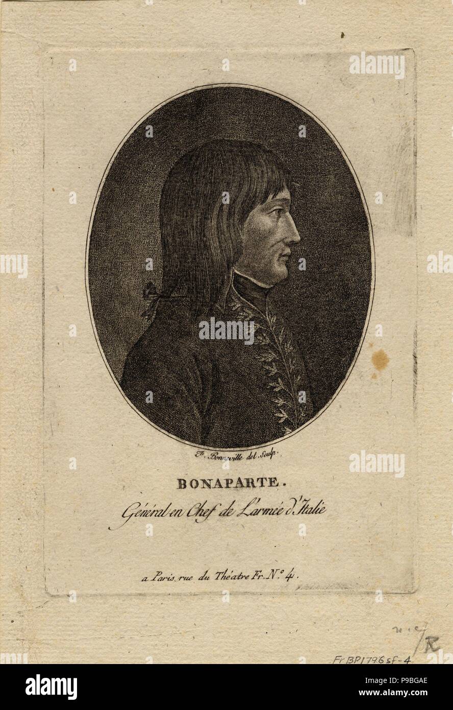 Napoleon as commander of the Army of Italy. Museum: PRIVATE COLLECTION ...