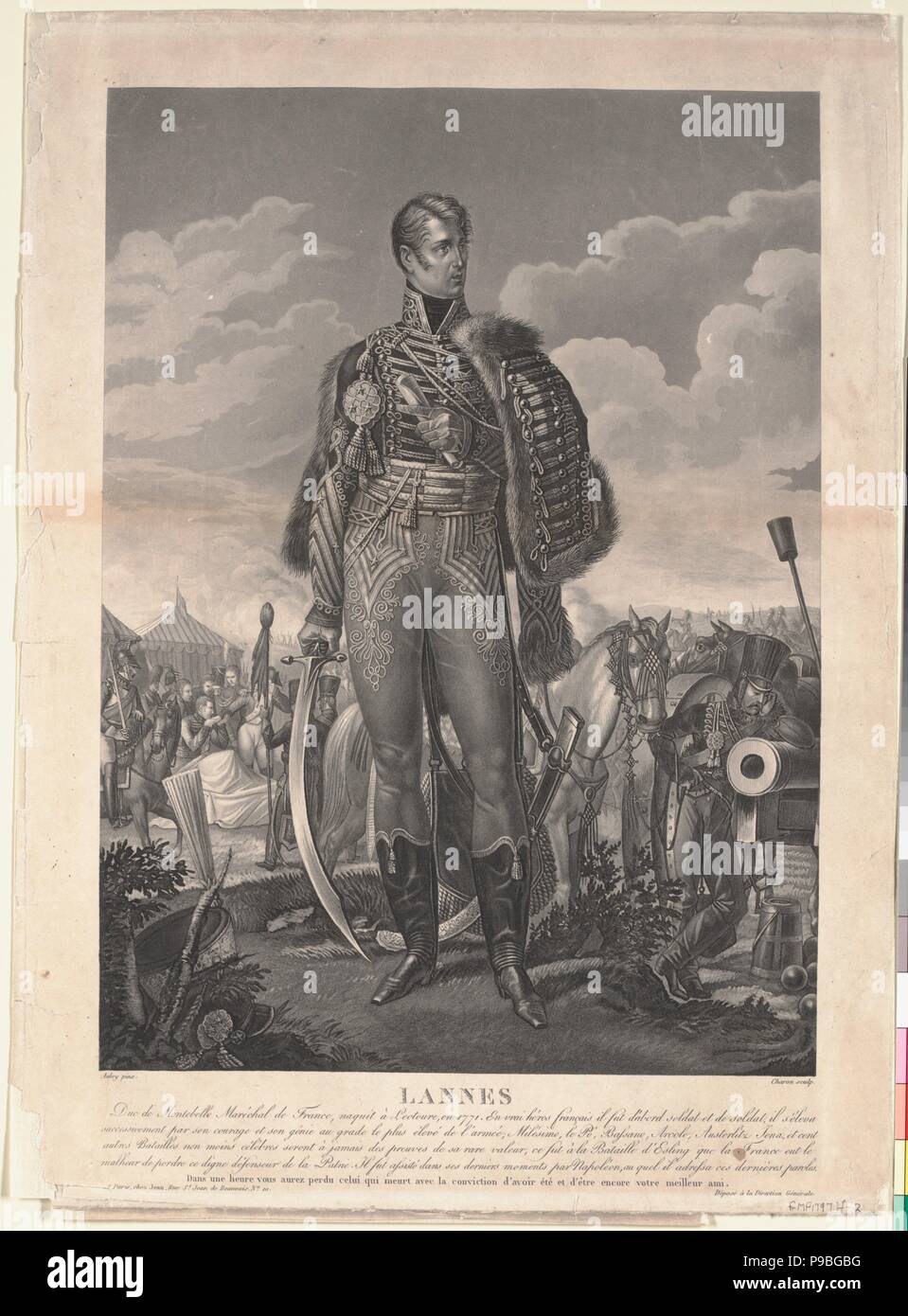 Jean Lannes (1769-1809). Museum: PRIVATE COLLECTION Stock Photo - Alamy