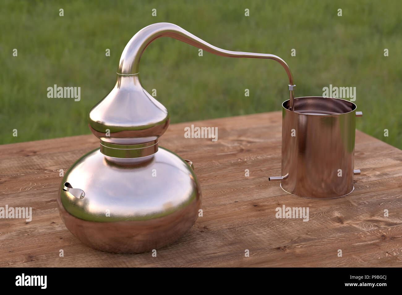 Pot still distillation hi-res stock photography and images - Alamy