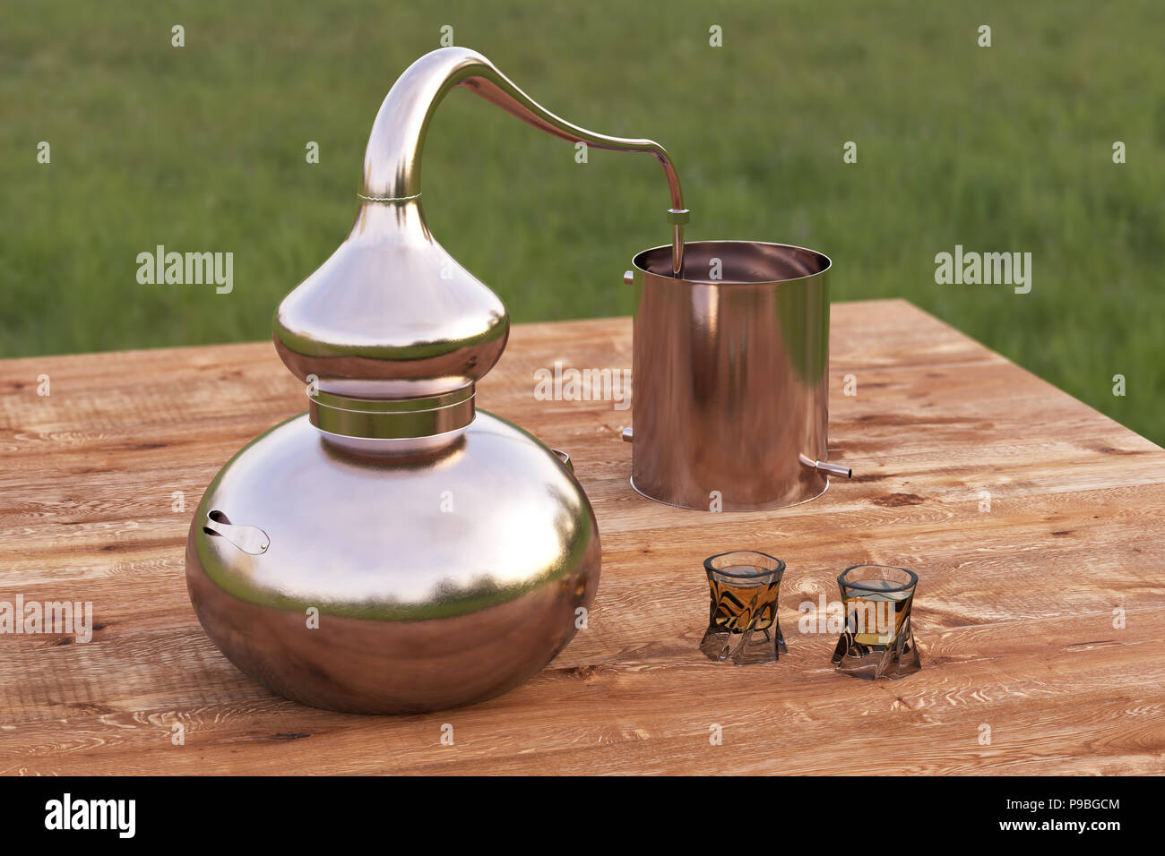 Pot still distillation hi-res stock photography and images - Alamy