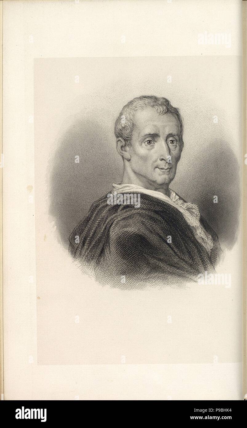 Montesquieu hi-res stock photography and images - Alamy