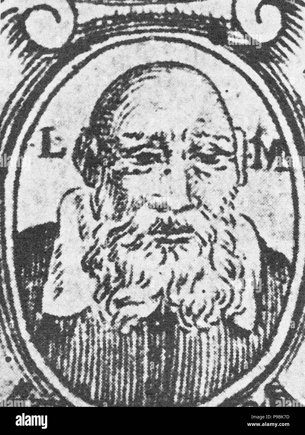 Self-Portrait from Chaje Jehuda (Life of Yehudah). Museum: PRIVATE ...