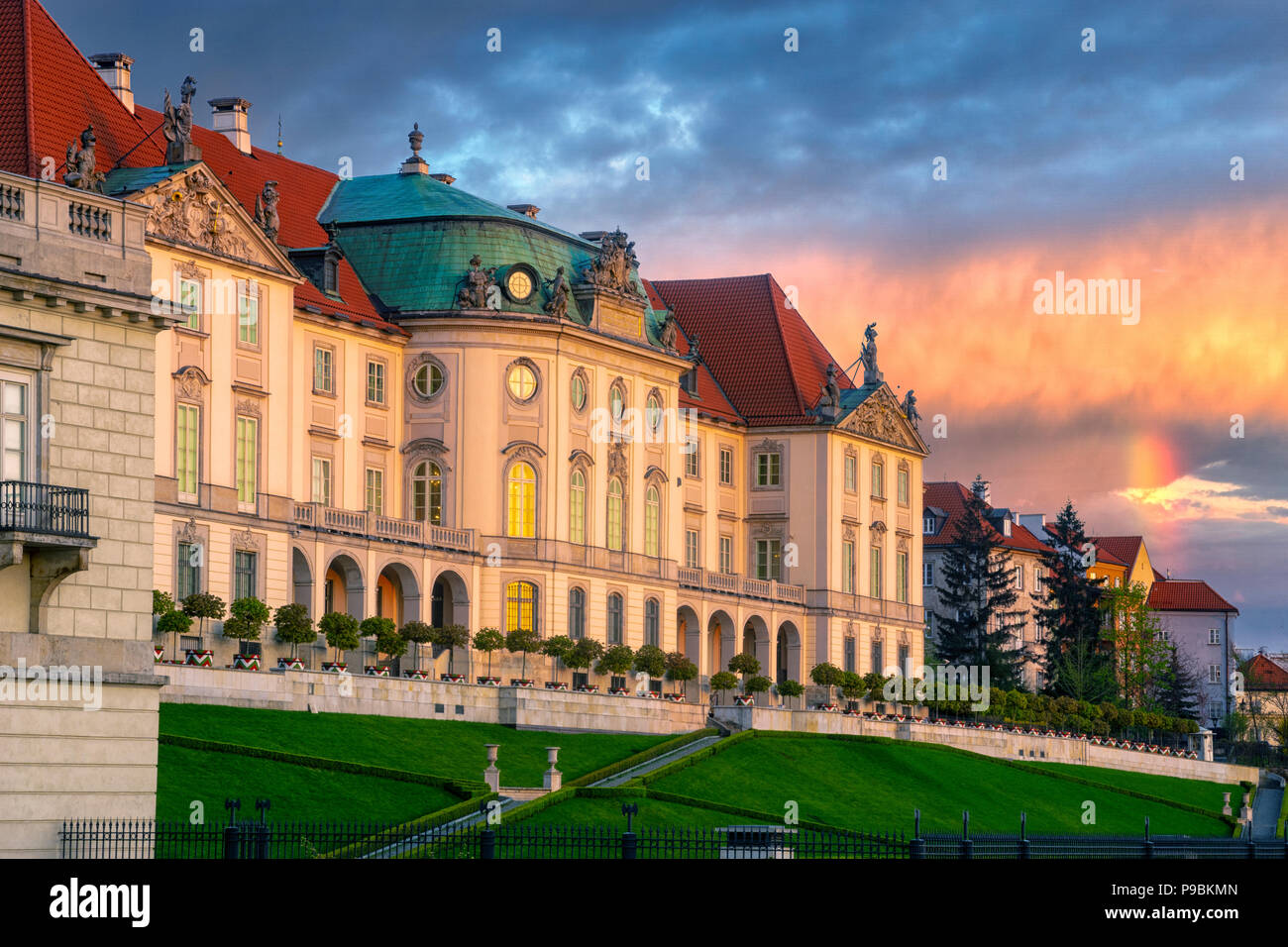 Royal Castle in Warsaw Stock Photo - Alamy